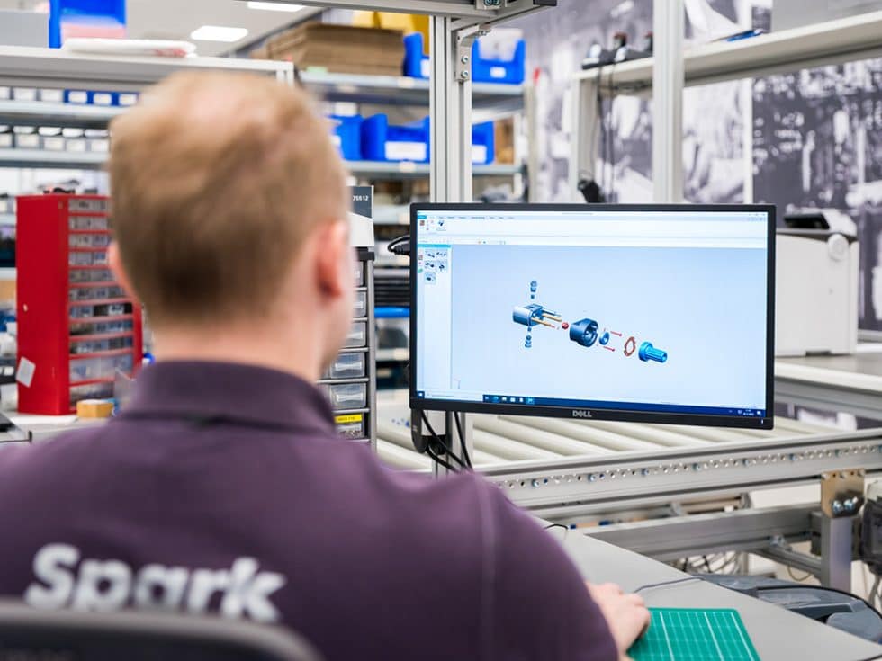 Spark supports you during product design, development and delivery