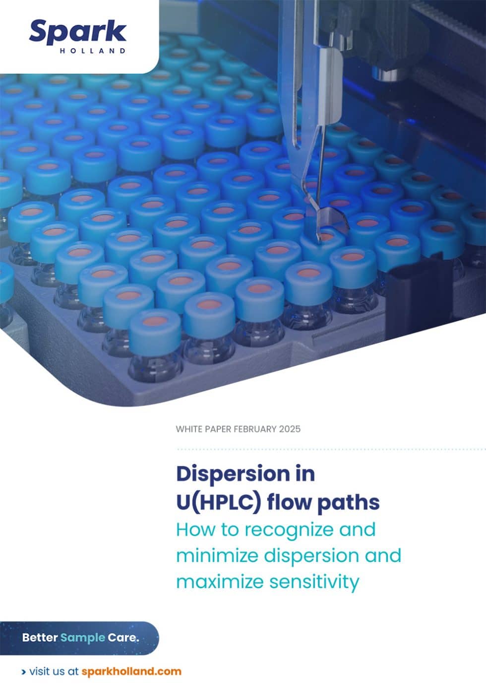 Dispersion in U(HPLC) flow paths - Spark Holland