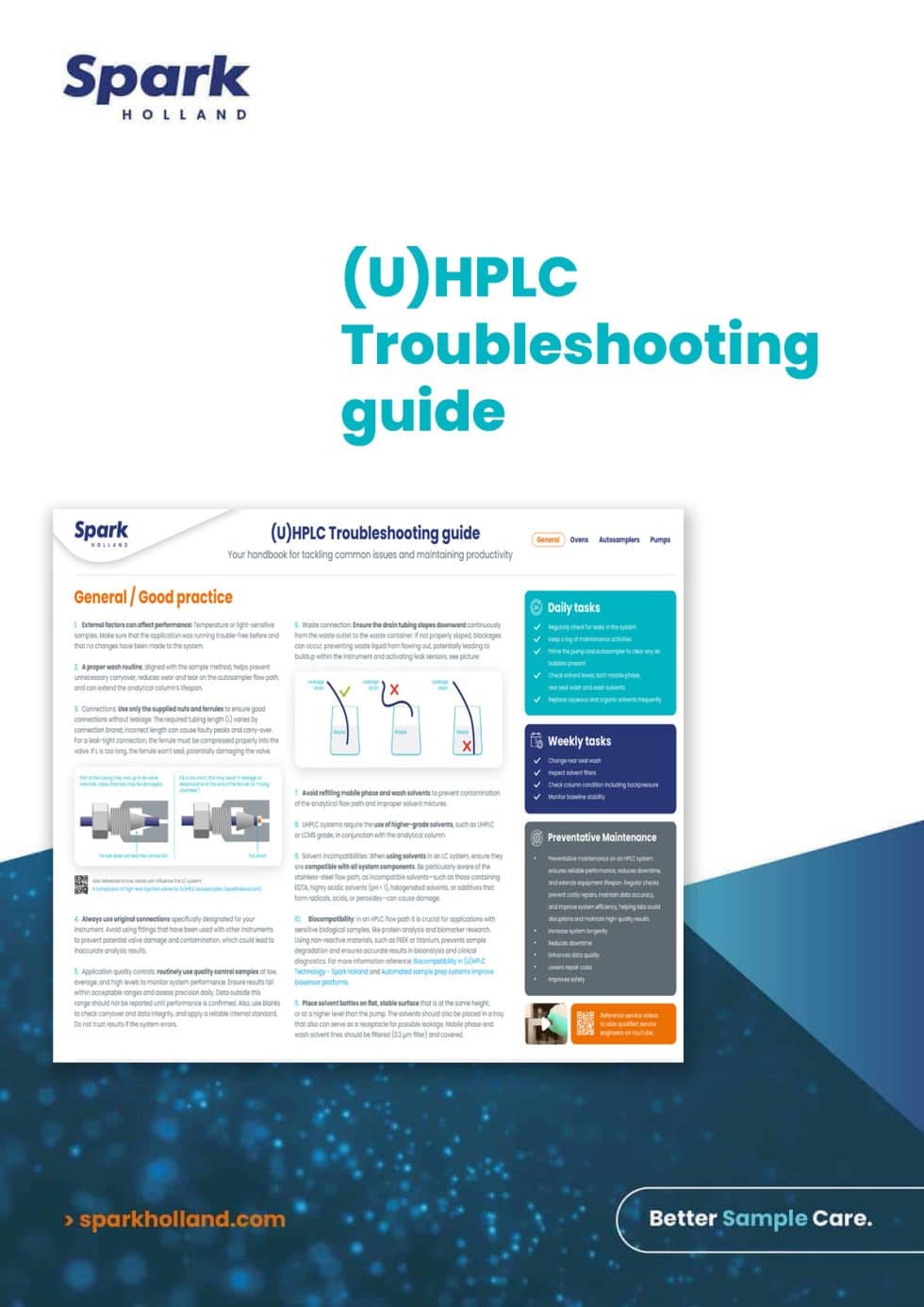 (U)HPLC Troubleshooting guide - Spark Holland